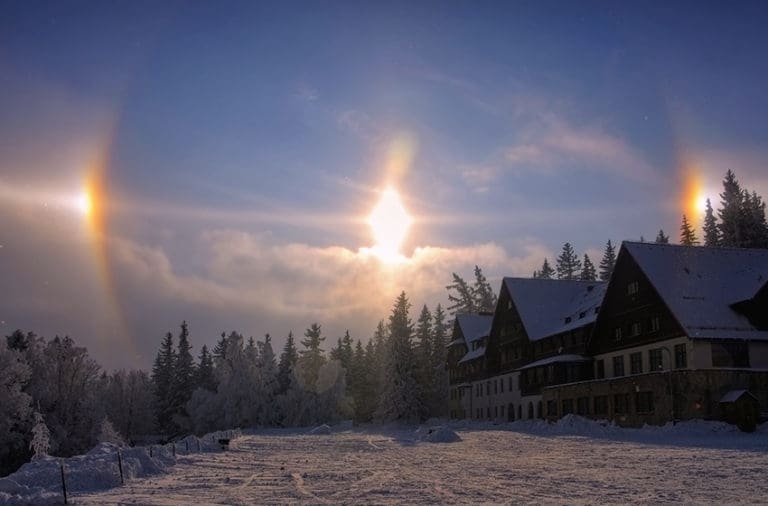 What is the proper name for a "sundog", or an atmospheric optical ...